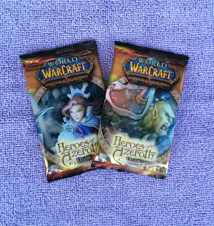 World of Warcraft TCG - Heroes of Azeroth Booster (EN) (Neu und originalverpackt) in VADUZ für ...