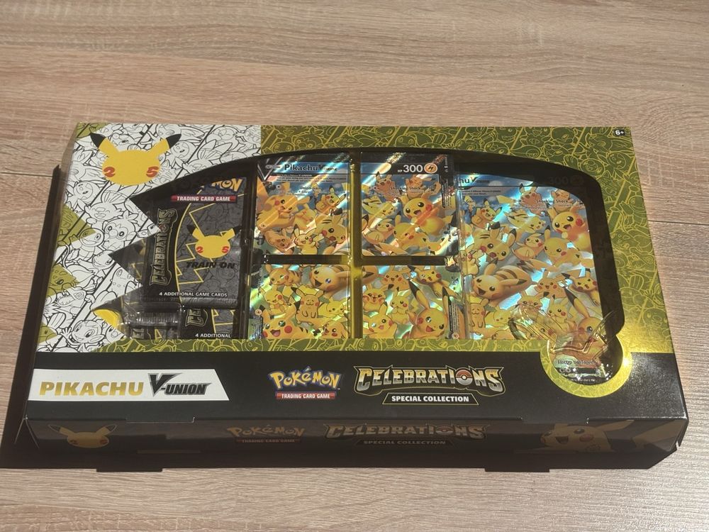 Pokémon Celebrations Special Collection Pikachu V-Union! (Neu und ...