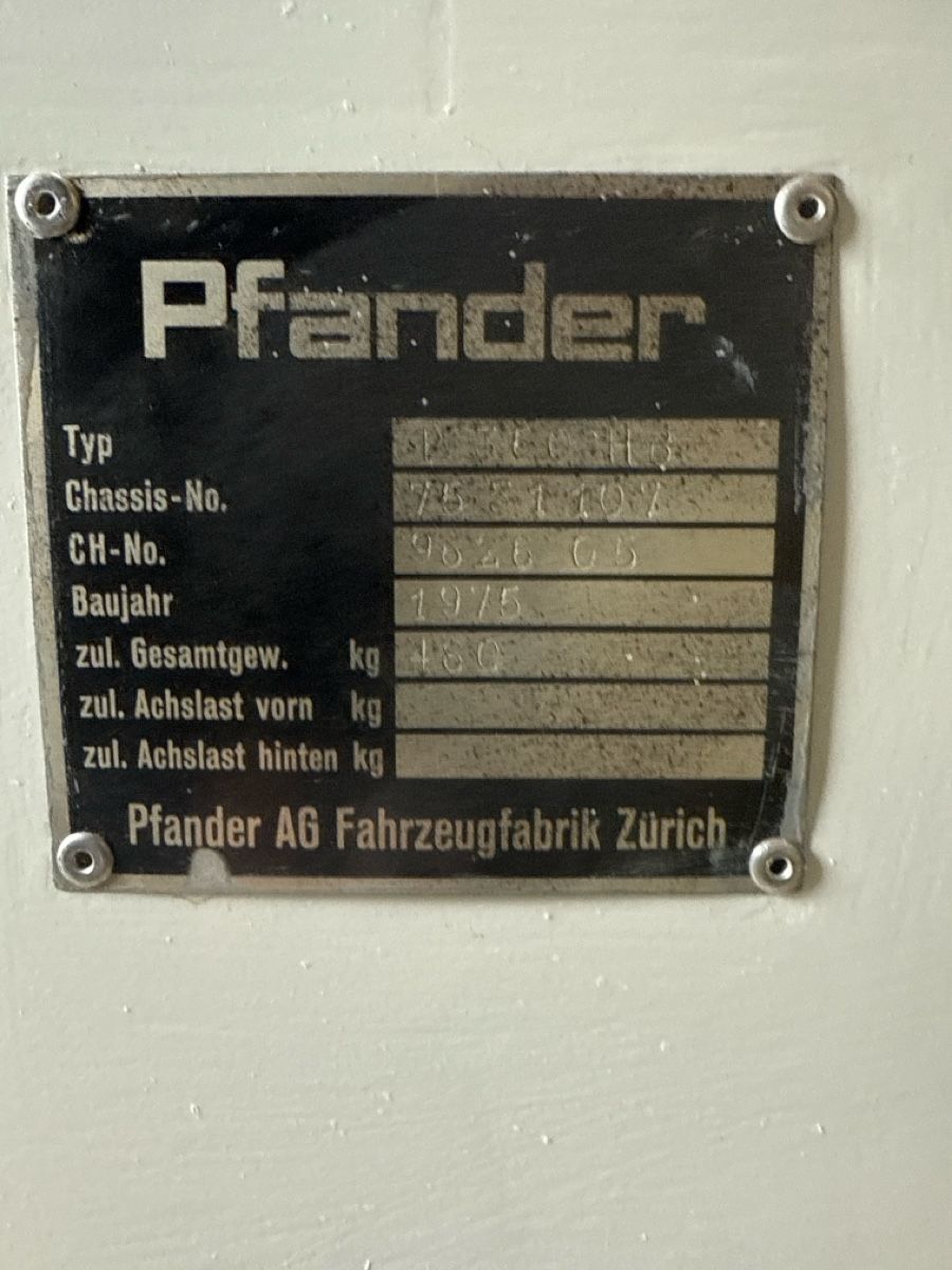 Pfander Anhänger (Gebraucht) in Langnau i. E. für CHF 290 – nur ...