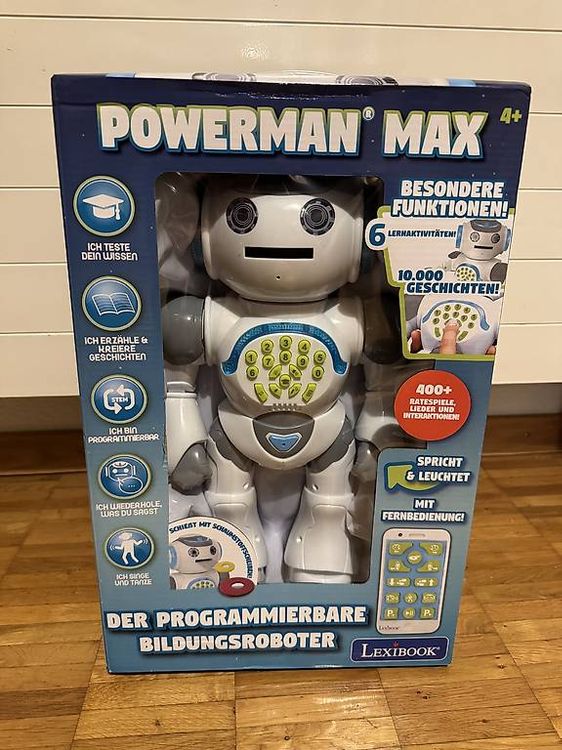 Lexibook Powerman Max - Roboter ab 4 Jahre (Gebraucht) in Wolfhausen ...