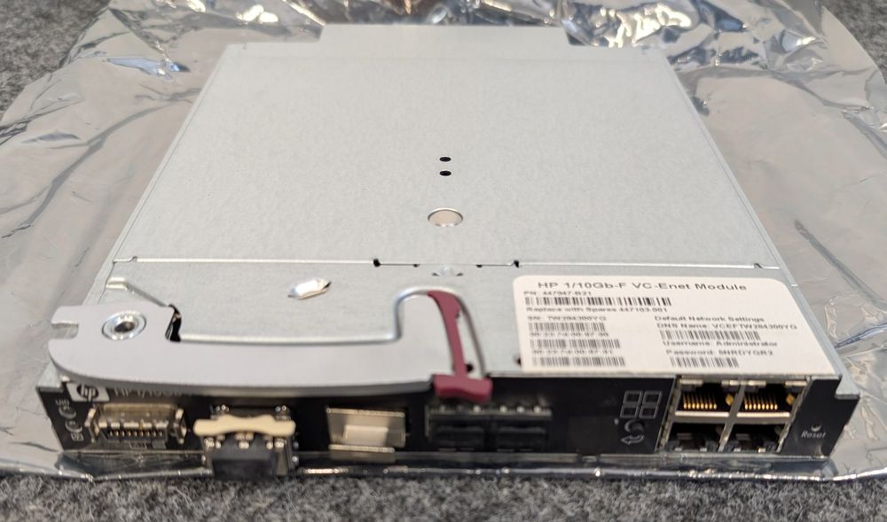 HPE VC 1/10GB-F Ethernet Module for c7000 (Gebraucht) in Dietlikon für ...