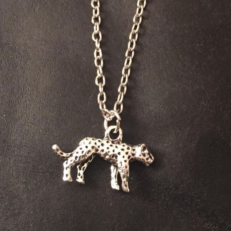 LEOPARD Anhänger mit Kette | Kaufen auf Ricardo