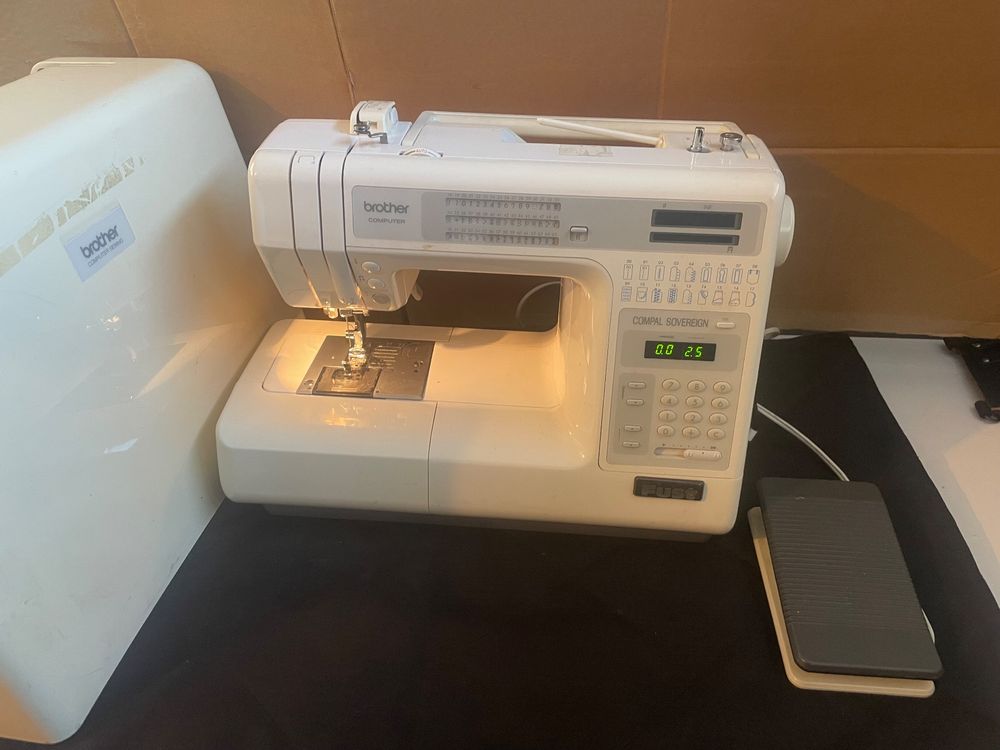Nähmaschine Brother Compal Sovereigen Model: 847 (Gebraucht) in Lausen ...