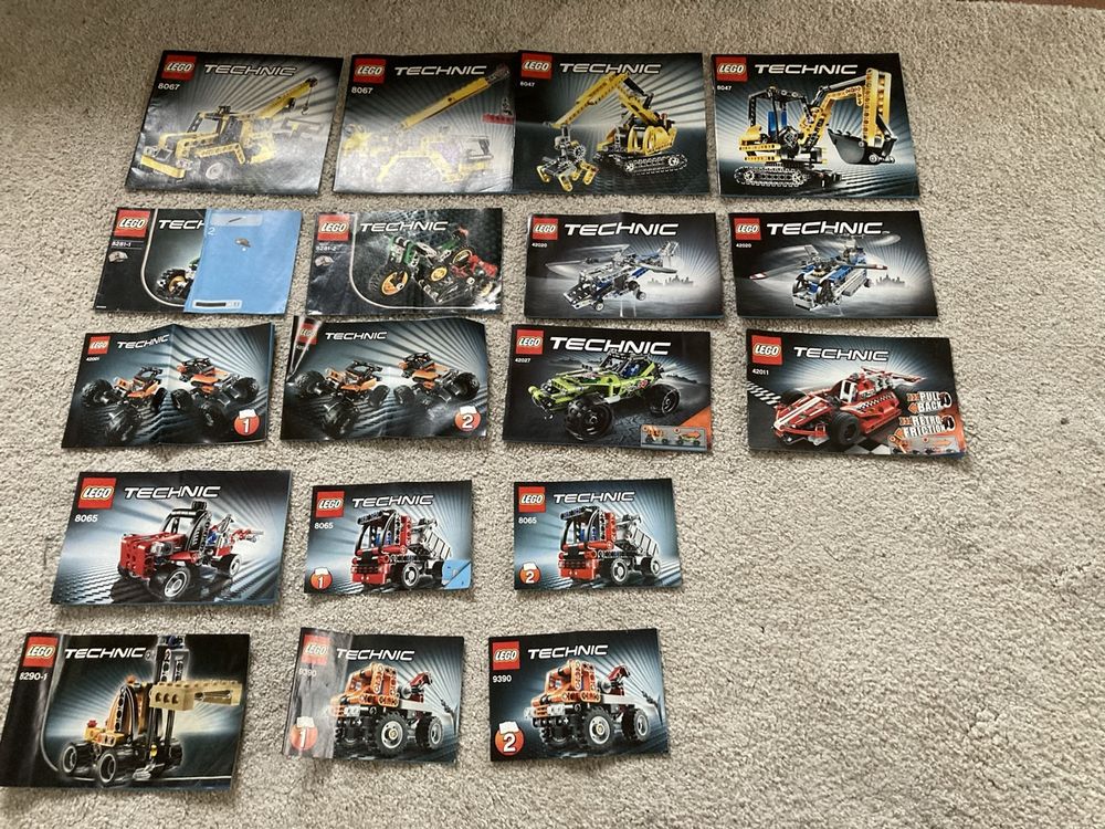 Lego riesiges Paket mit vielen Anleitungen | Kaufen auf Ricardo