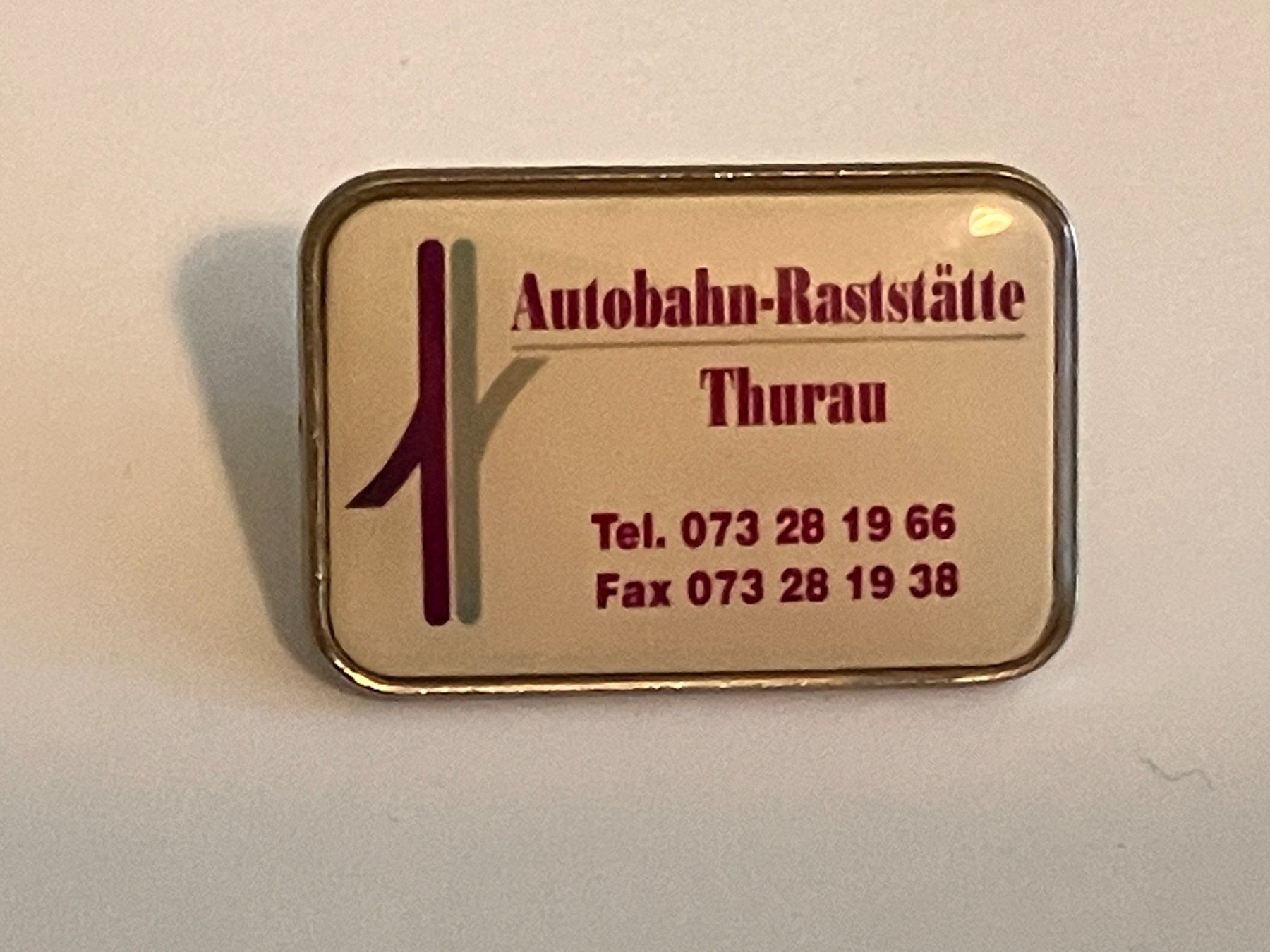1 Pin Autobahn Raststätte Thurau (Gebraucht) in Basel für CHF 1 – mit ...
