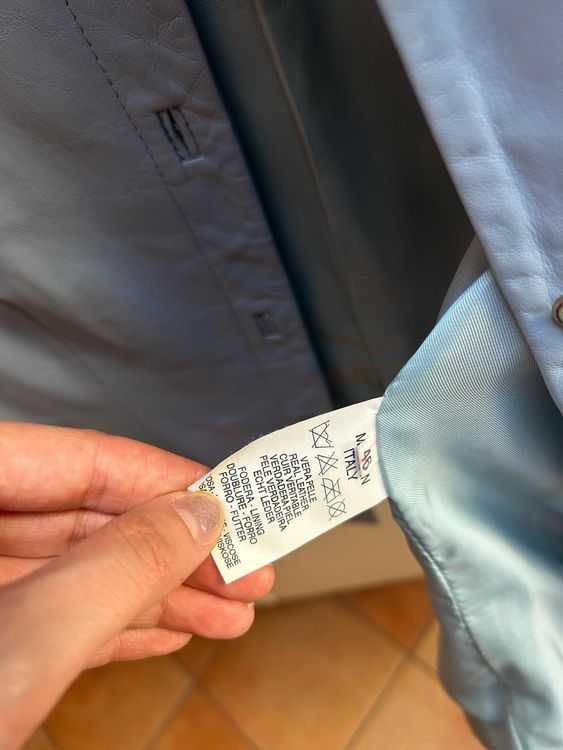 Vintage leather jacket made in Italy size M-L (Gebraucht) in Muzzano für CHF 33 – mit Lieferung ...