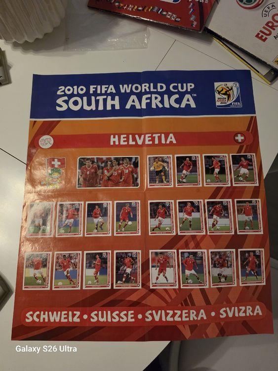 Album Panini 2010 Afrique du Sud 100% complet (Gebraucht) in Fleurier ...