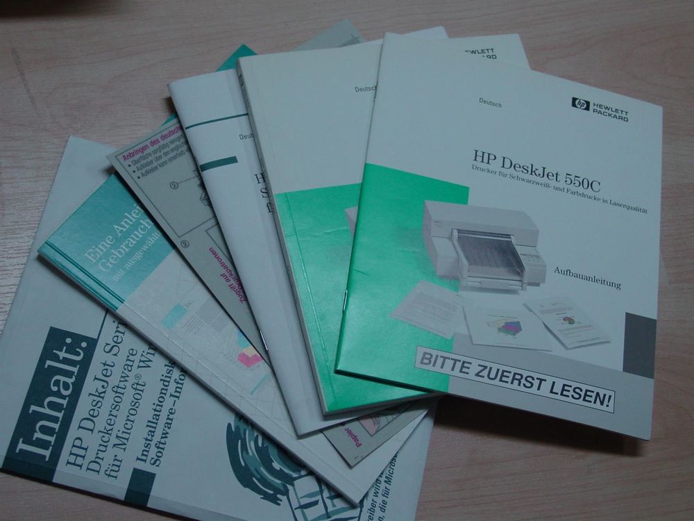 Tintenstrahldrucker A4 HP DeskJet 550C | Kaufen auf Ricardo