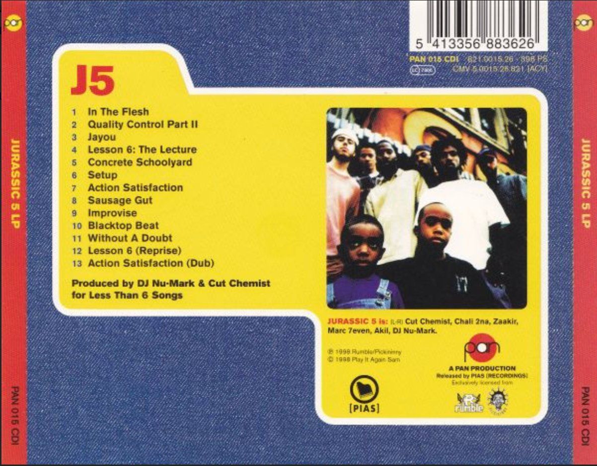 Jurassic 5 – Jurassic 5 (Gebraucht) in Brunnen für CHF 5 – mit ...