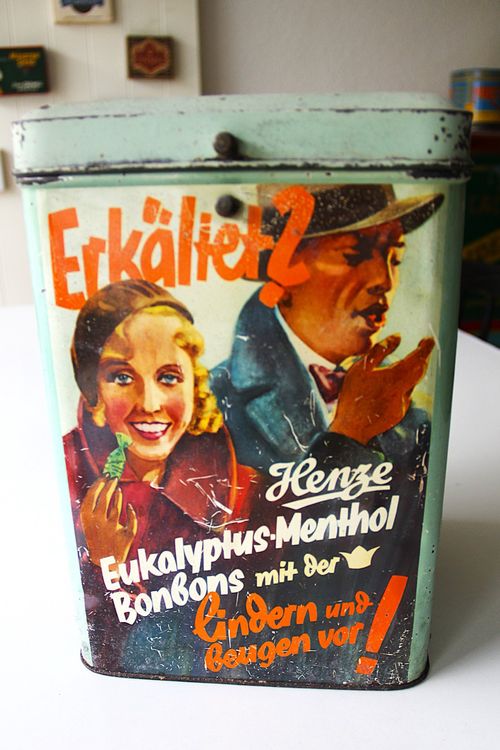 antike Blechdose Henze Eukalyptus-Menthol (Gebraucht) in Luzern für CHF 45 – mit Lieferung auf ...