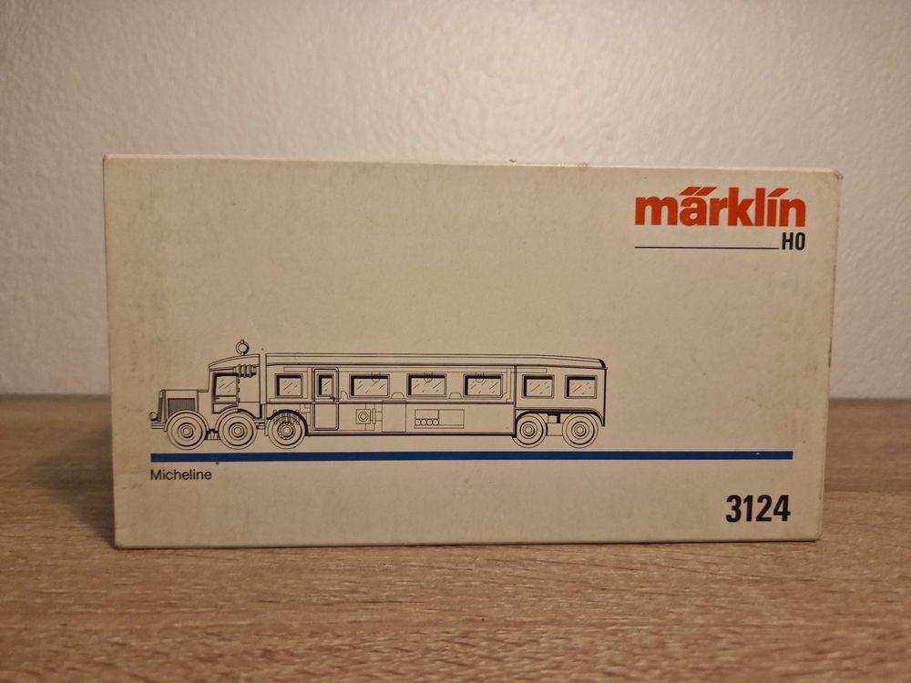Märklin 3124 Lok Autorail Micheline H0 (Gebraucht) in St-Aubin-Sauges ...