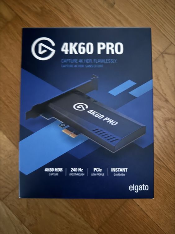 Elgato 4K60 Pro Mk2 capture card | Kaufen auf Ricardo