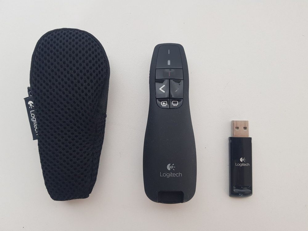 Logitech Wireless Presenter R400 inkl. Hülle | Kaufen auf Ricardo