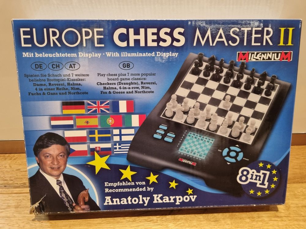 Schach: Europe Chess Master II 8 in 1 (Gebraucht) in Brütten für CHF 20 ...
