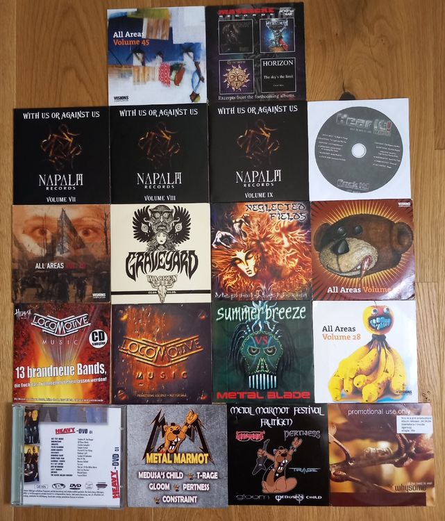 18 CD. Von Heavy bis Death Metal. Wacken 2012, Summerbreeze (Gebraucht ...