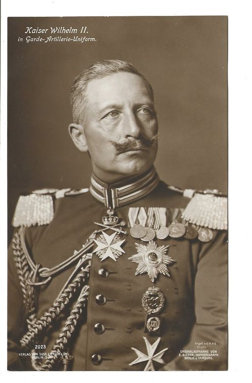 Adel - Militär - Kaiser Wilhelm II Garde-Artillerie-Uniform (Gebraucht ...