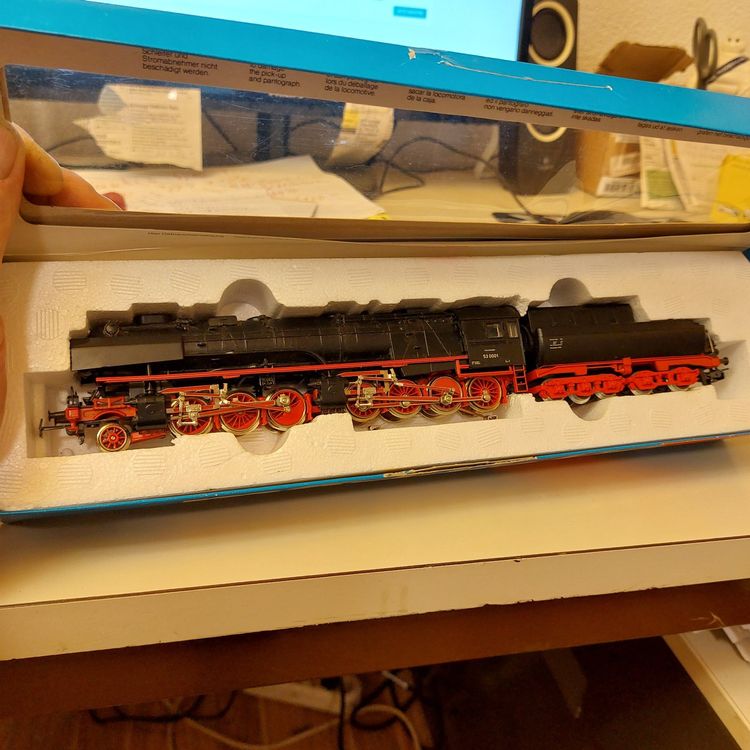 Märklin DRG 53 Dampf-Güterzug-Schlepptender Lokomotive (Neu (gemäss ...