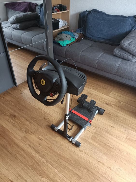 Ps4 THRUSTMASTER TM T80 Ferrari Lenkrad mit Wheel Stand Pro | Kaufen ...
