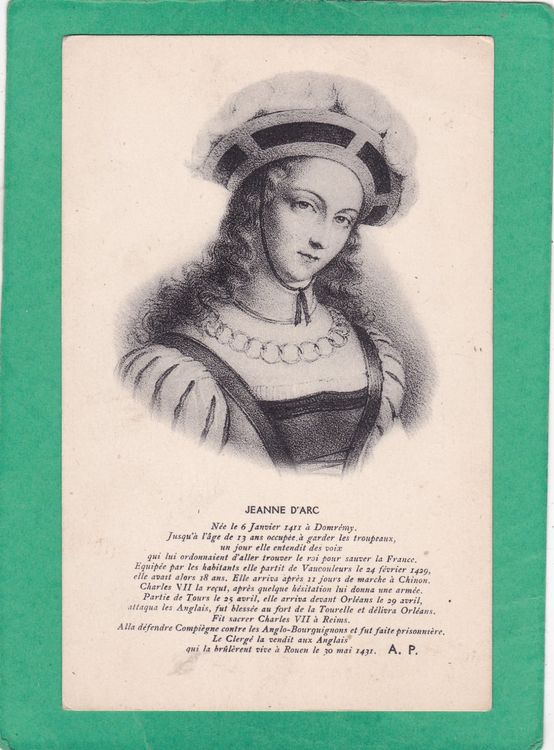 Frankreich Jeanne d' Arc (Gebraucht) in Herisau für CHF 1 – mit ...