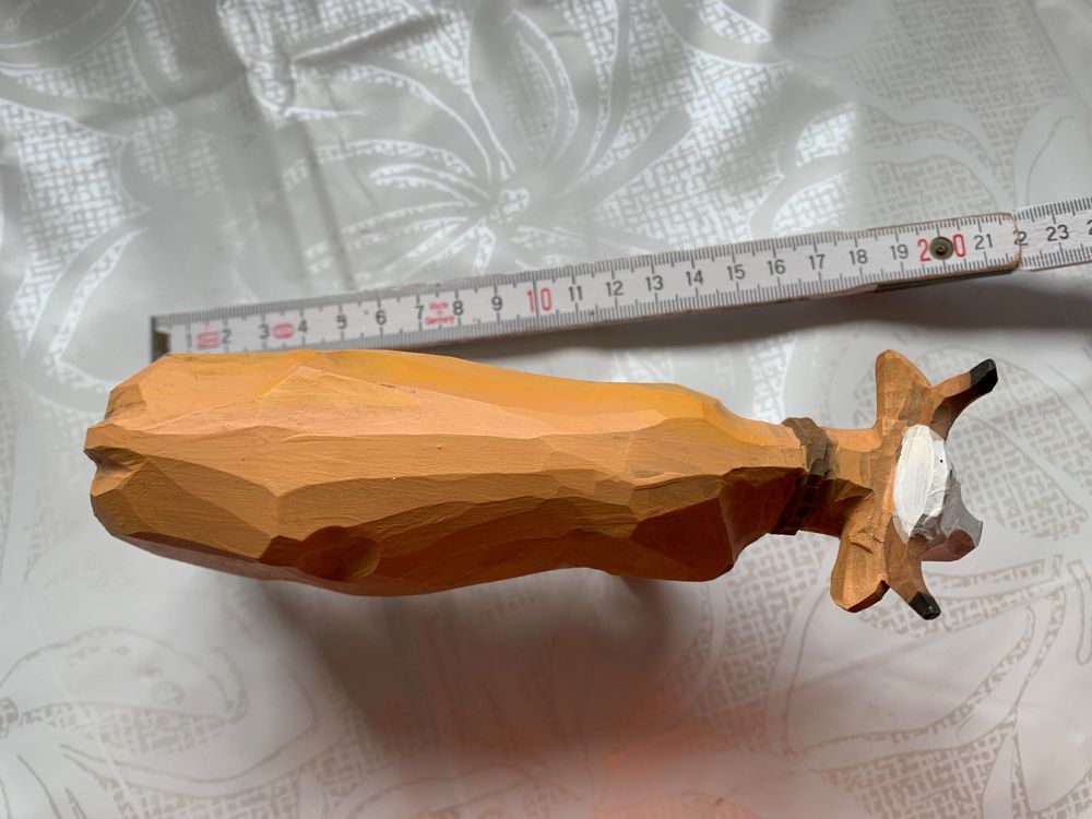Kuh Huggler Brienz, Holz handgeschnitzt (Gebraucht) in Kloten für CHF ...