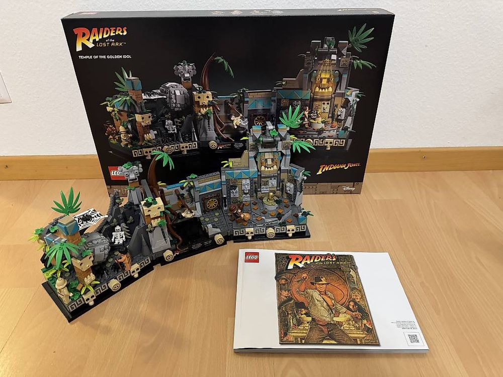 LEGO® 77015 Indiana Jones Tempel d. gold. Götzen (Gebraucht) in ...