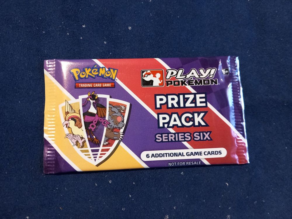 Pokémon Prize Pack Series SIX Booster Pack English (Neu und ...