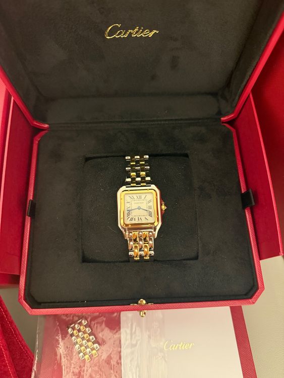 Cartier Panthere Two-Tone Gold Watch - Medium New (Neu (gemäss ...