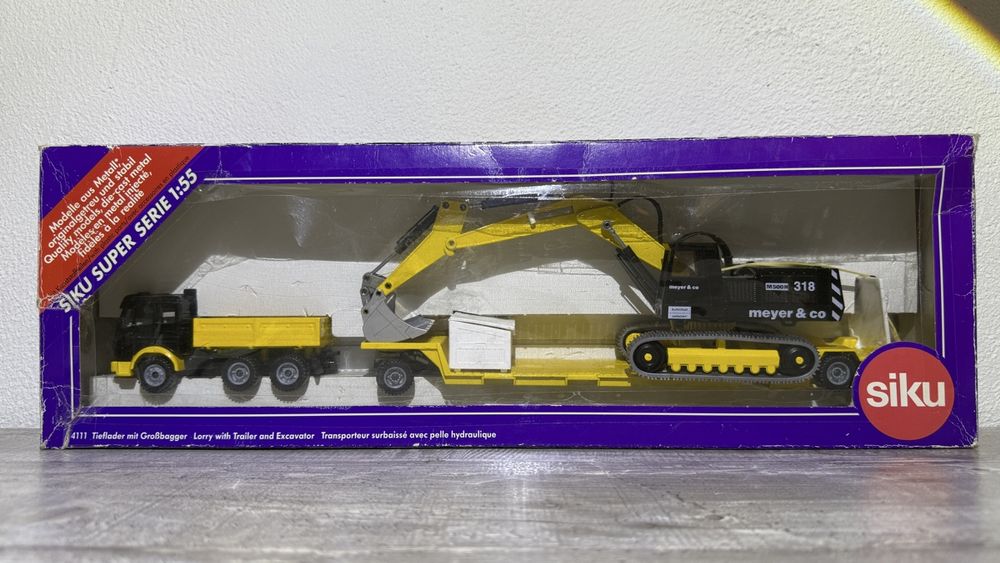 Siku 4111 Tieflader mit Großbagger (Neu (gemäss Beschreibung)) in Ennetbürgen für CHF 99 – mit ...