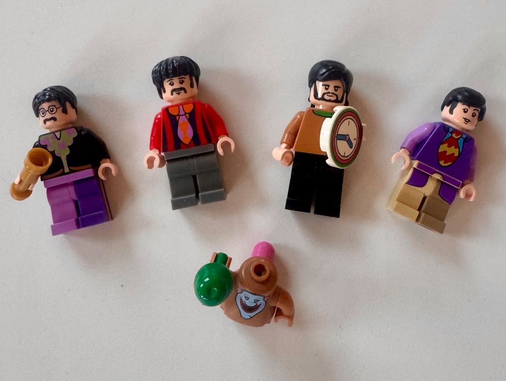 LEGO 21306 Beatles Figuren aus dem Yellow Submarine Set (Gebraucht) in ...