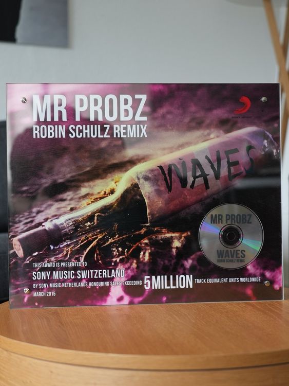 Mr. Probz - Waves (Robin Schulz Remix) - 5 Mio. Sales 2015 (Neu (gemäss Beschreibung)) in Zürich ...