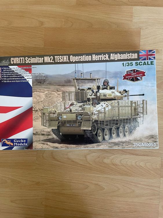 Maquette char CVRT Scimitar Mk.2 neuf 1/35 | Kaufen auf Ricardo