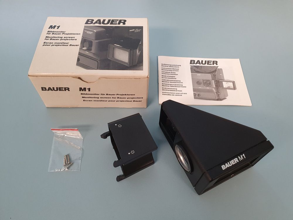 Bildmonitor BAUER M1 für Bauer Projektoren - Rarität! (Gebraucht) in Aegerten für CHF 8.5 – mit ...