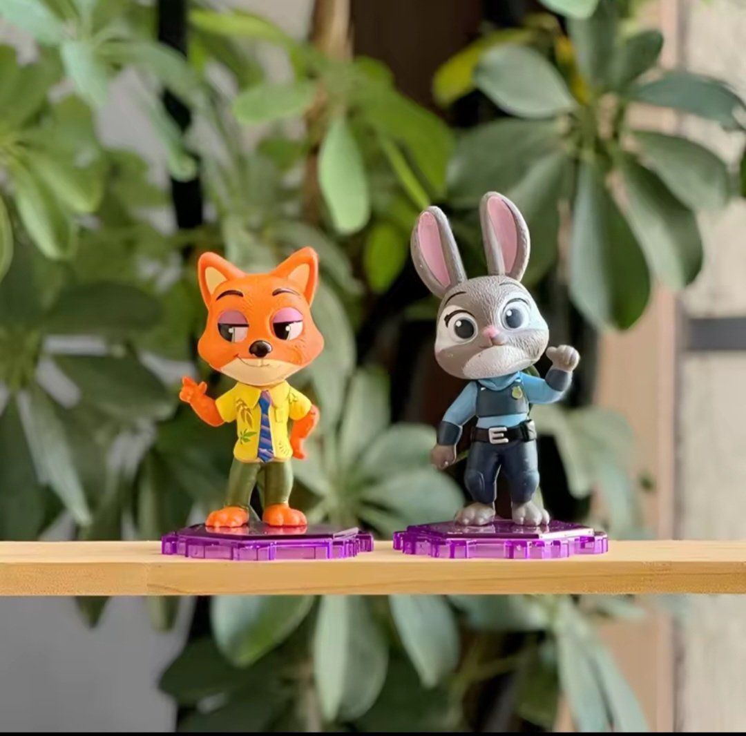 6x Figurines de dessin animé (Neuf avec emballage d'origine) à ...