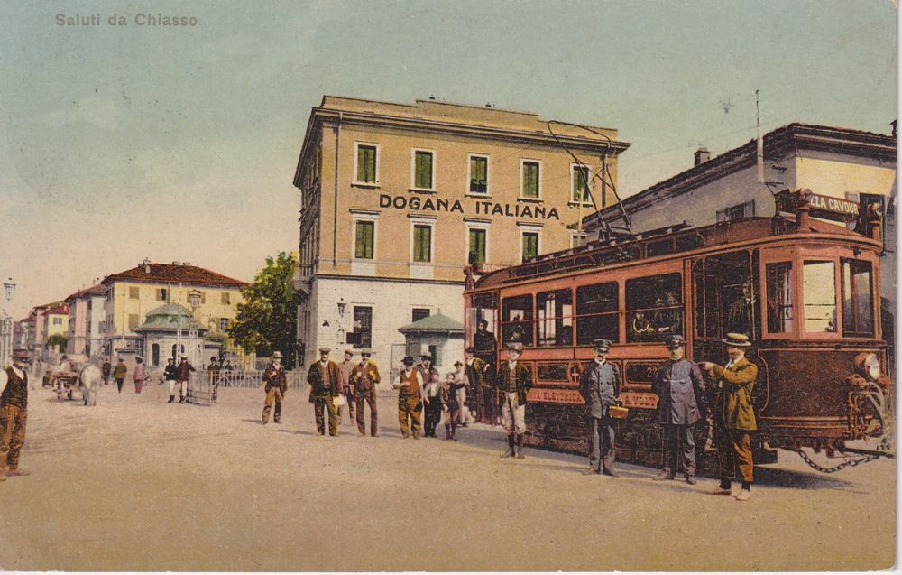 AK Chiasso - Dogana Italiana con tram. RARA inizio 1900 | Kaufen auf ... AK Chiasso - Dogana Italiana con tram. RARA inizio 1900 | Kaufen auf ...