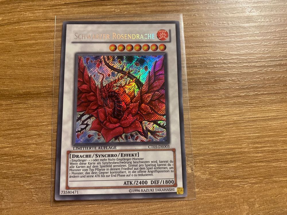 Schwarzer Rosendrache Secret Rare Yugioh | Kaufen auf Ricardo
