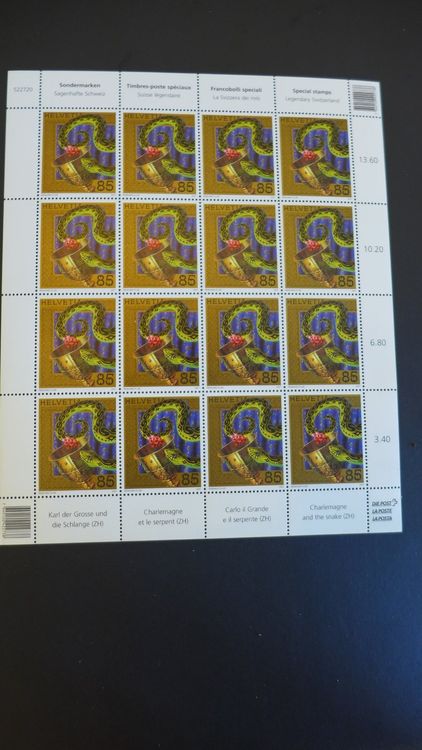 Briefmarken Schweiz (Neu (gemäss Beschreibung)) in Basel für CHF 35 – mit Lieferung auf Ricardo ...