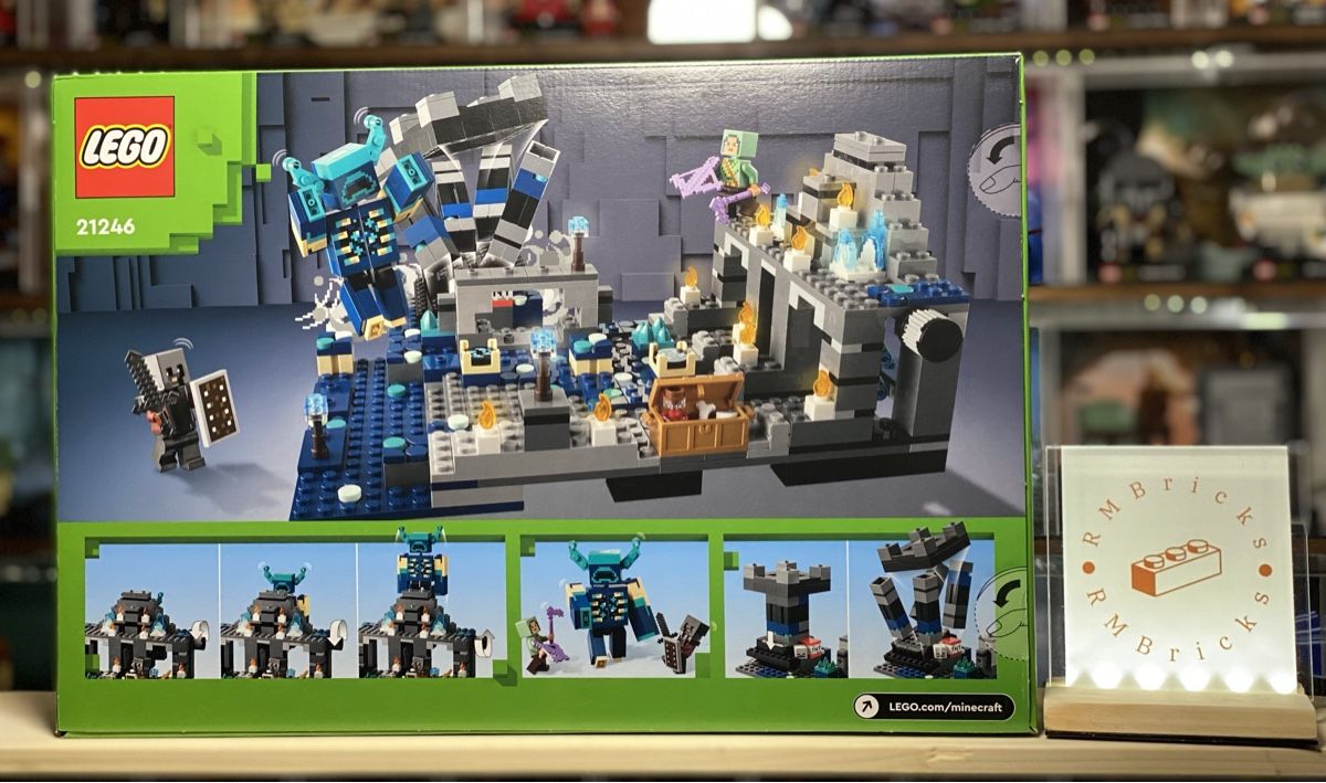 Lego Minecraft 21246 The Deep Dark Battle (Neu und originalverpackt) in ...