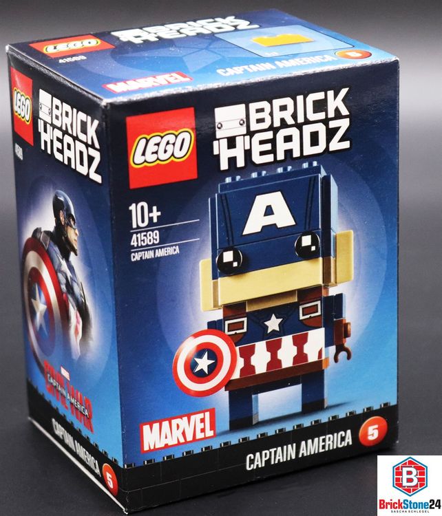 LEGO BrickHeadz - Captain America 41589 | Kaufen auf Ricardo