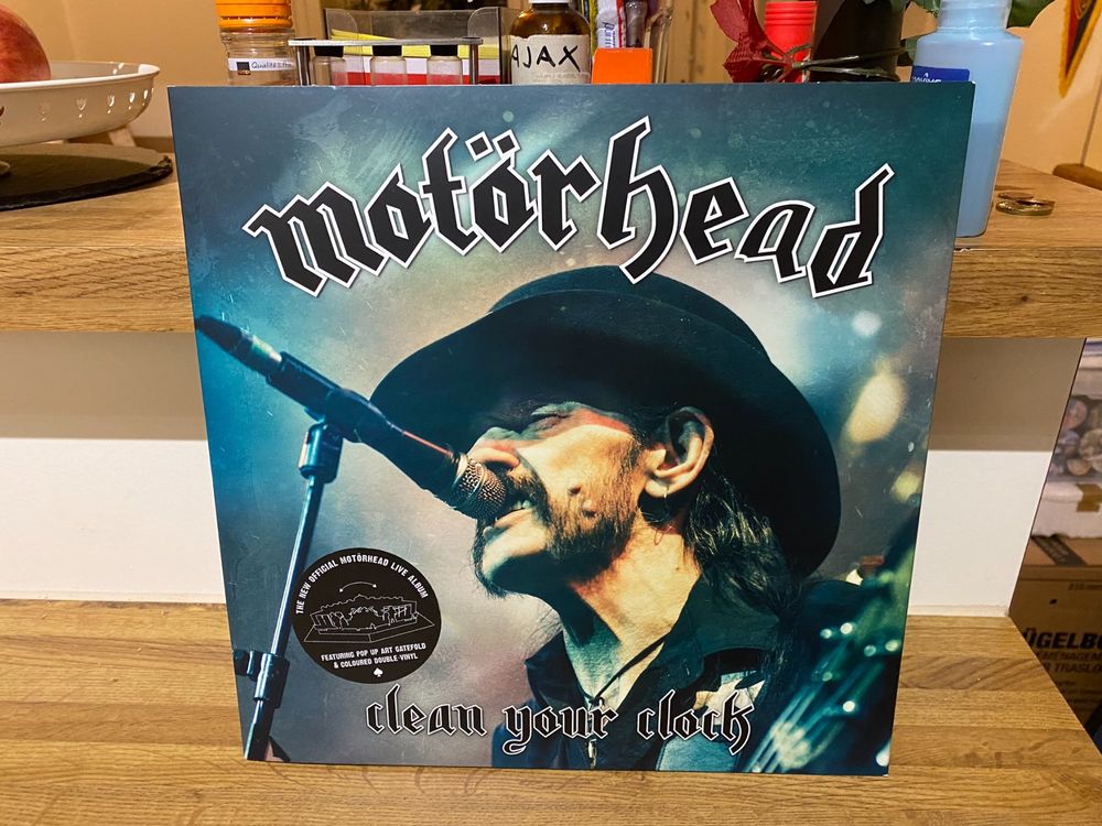 MOTÖRHEAD-CLEAN YOUR CLOCK POP ART LP GREY VINYL (Gebraucht) in für CHF ...