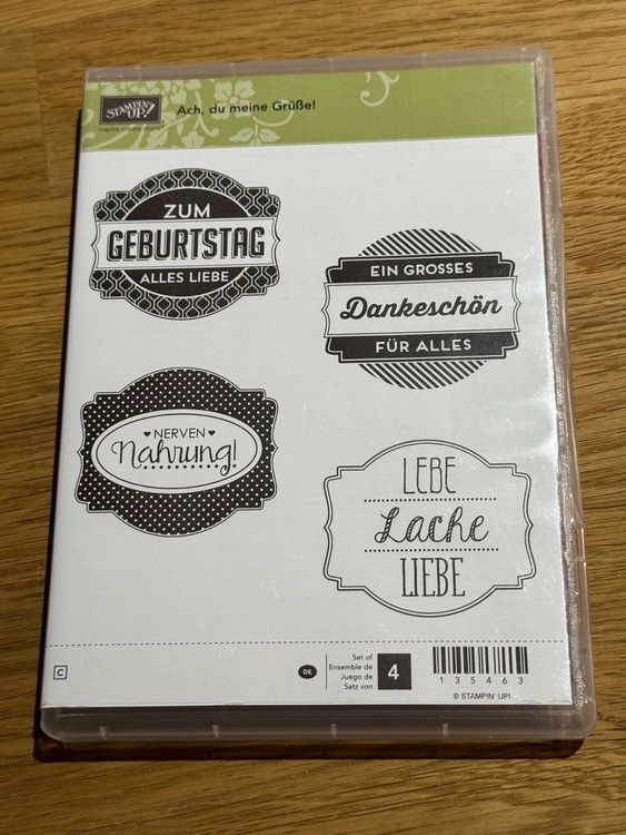 Stampin Up Stempel Ach du meine Grüsse (Neu (gemäss Beschreibung)) in ...