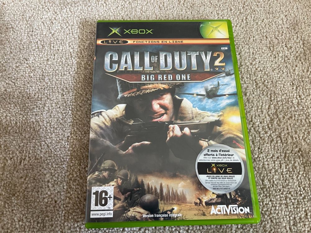 Call of Duty 2: Big Red One, Xbox (Neu (gemäss Beschreibung)) in Couvet ...