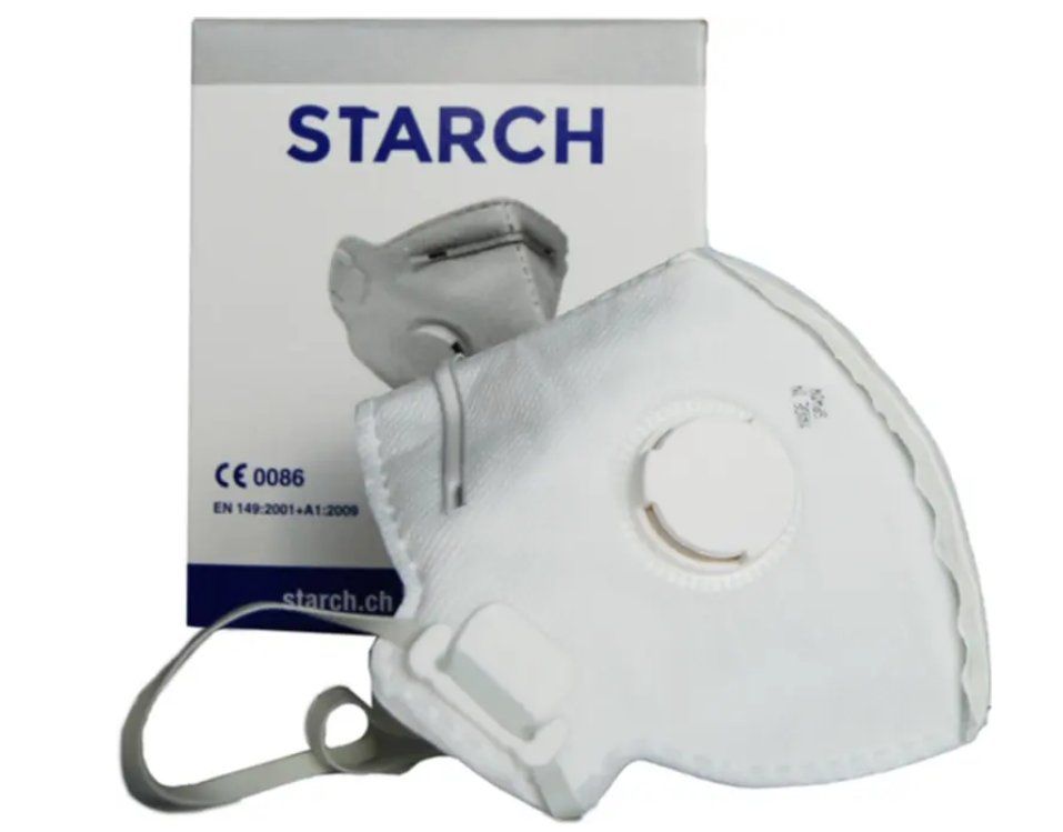 12 Stück Starch Atemschutzmaske FFP3 (Neu und originalverpackt) in Villmergen für CHF 29 – mit ...