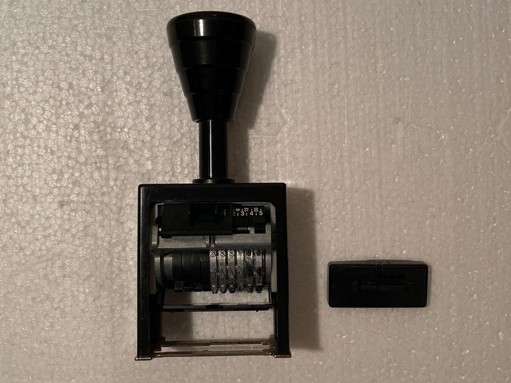 Paginierstempel zur fortlaufenden Nummerierung | Kaufen auf Ricardo