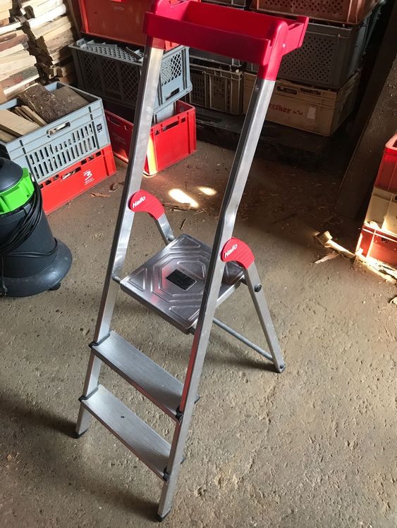 Bockleiter 3 tritt Leiter (Gebraucht) in Gipf-Oberfrick für CHF 22 – nur Abholung auf Ricardo kaufen