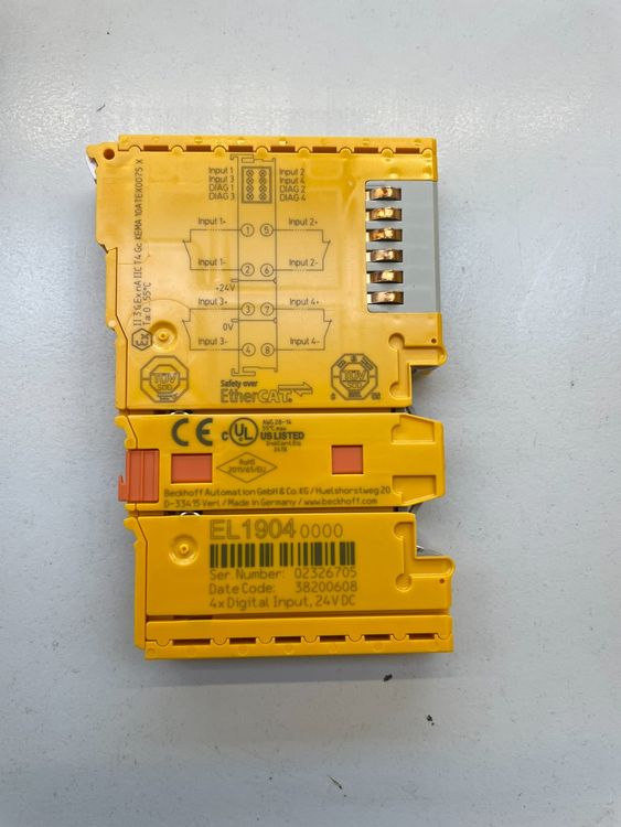 EL1904 | EtherCAT Terminal, 4-channel | Kaufen auf Ricardo