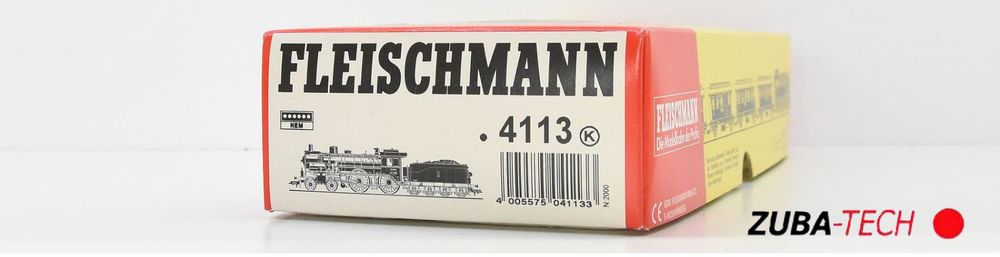 Fleischmann 4113 Dampflok BR 13 DRG H0 GS Analog mit OVP (Gebraucht) in ...