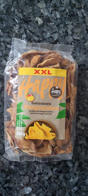 Getrocknete Mango XXL Happy Harvest MHD 04/2025 | Kaufen auf Ricardo