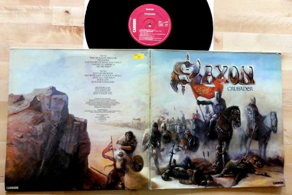 LP SAXON crusader 1984 HEAVY pur (Gebraucht) in Kesswil für CHF 13 ...