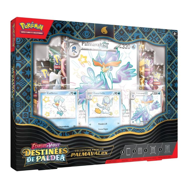 Pokémon Destinée de Paldea: coffret premium Palmaval FR (Neu und ...