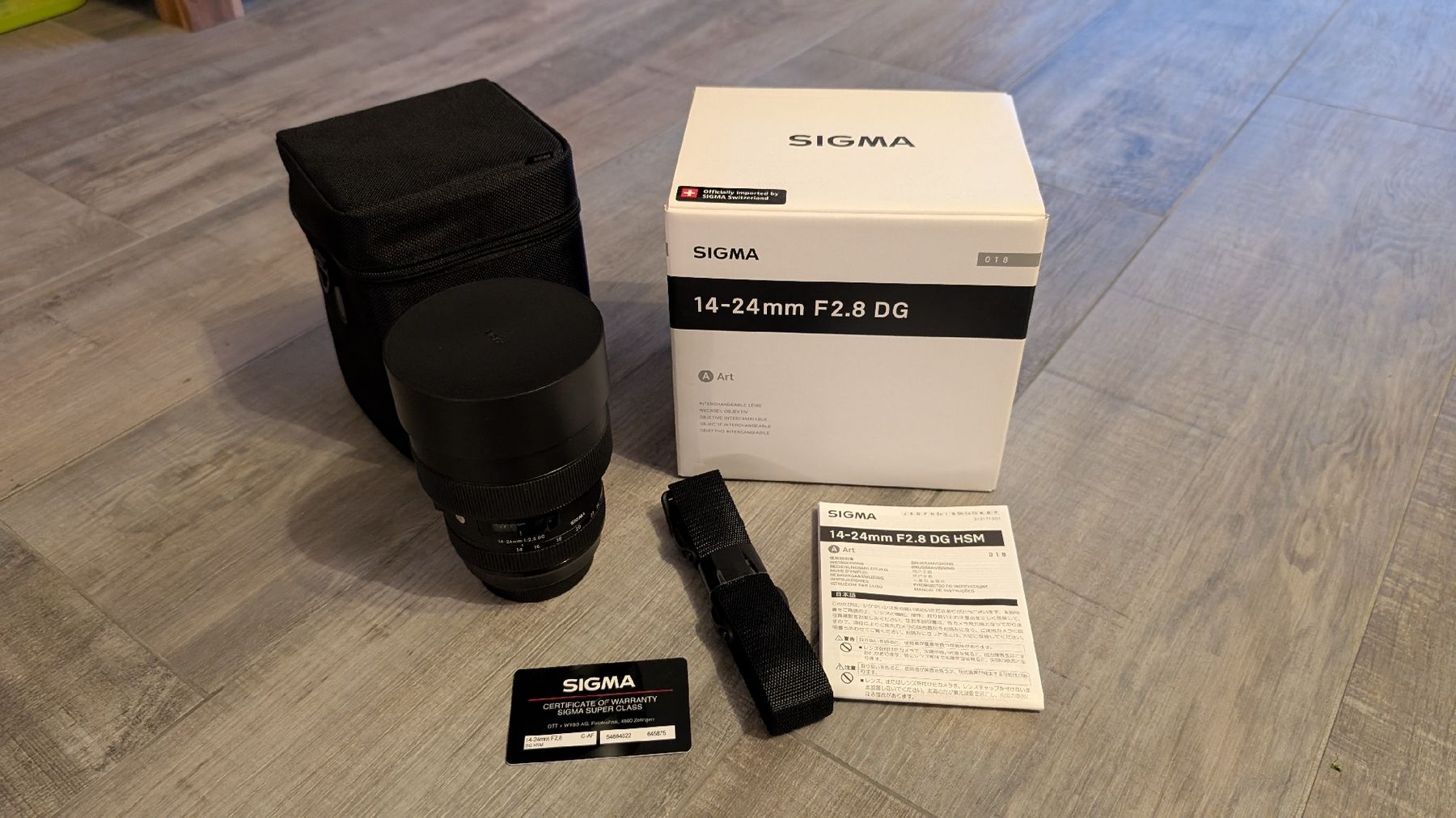 Sigma 14-24mm f/2.8 DG HSM ART Canon EF (Neu (gemäss Beschreibung)) in ...